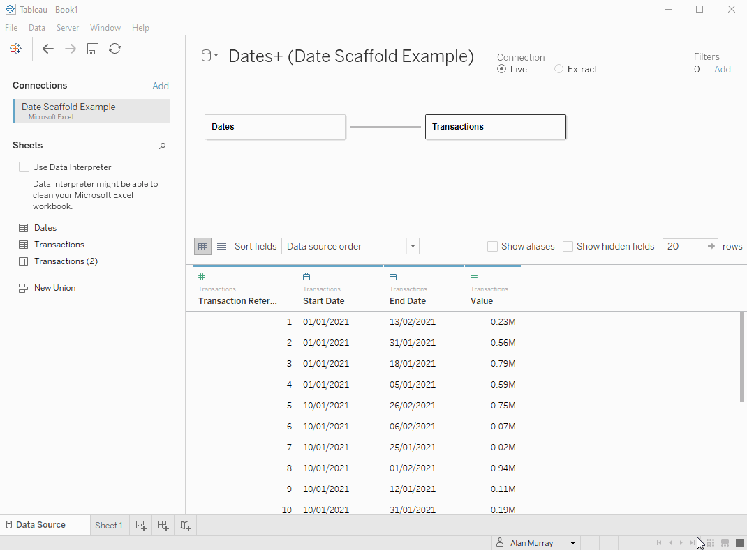 How To Tableau: Date Scaffolding (2026)