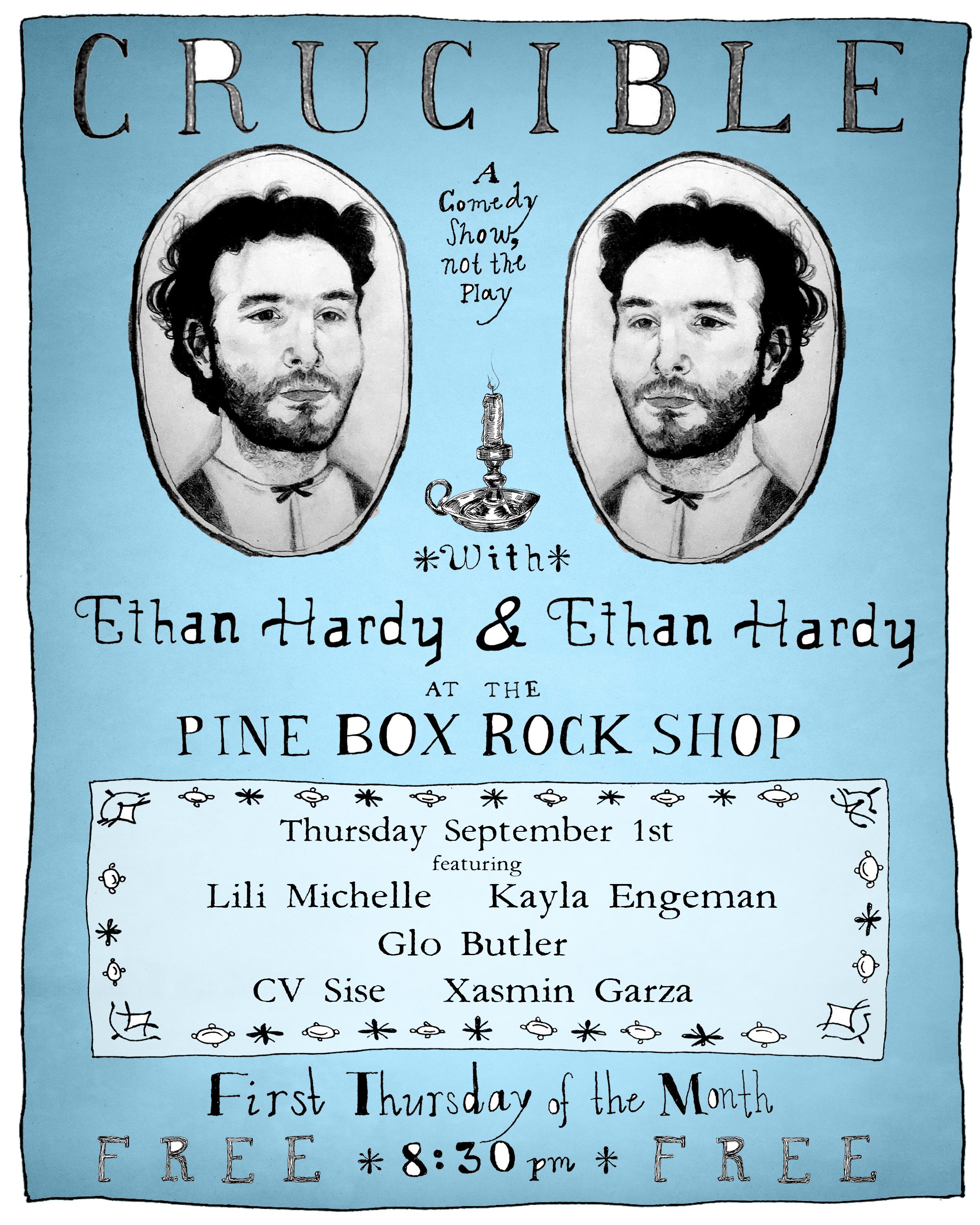 Show this Thursday + New Bizarre Images - by Ethan Hardy