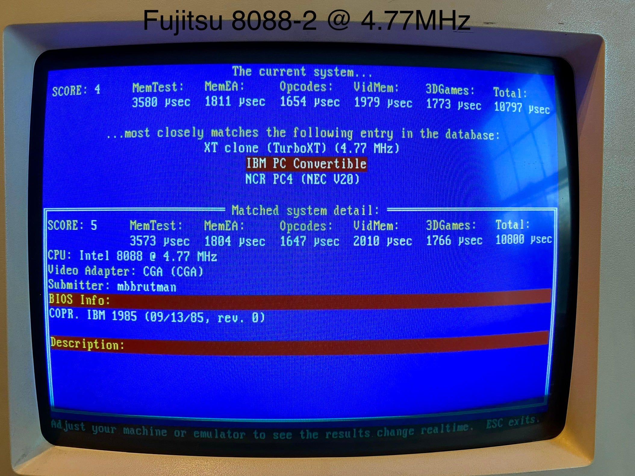 Comparing Intel 8088 CPUs - by Bradford Morgan White