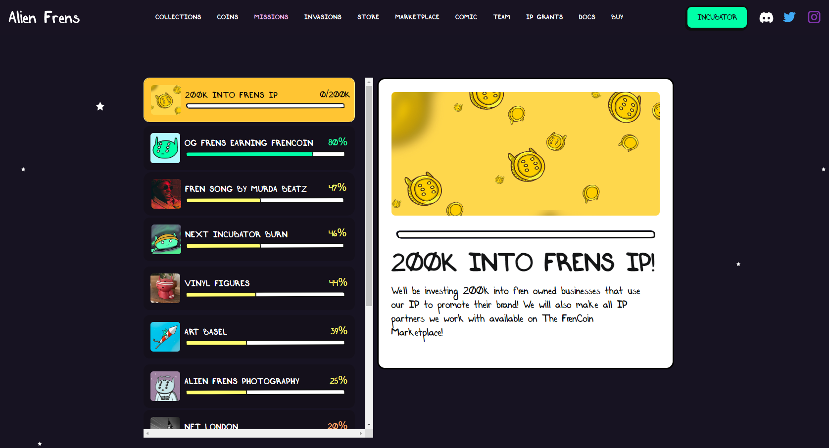 Issue #2: Alien Frens Experience - by stillbuilding