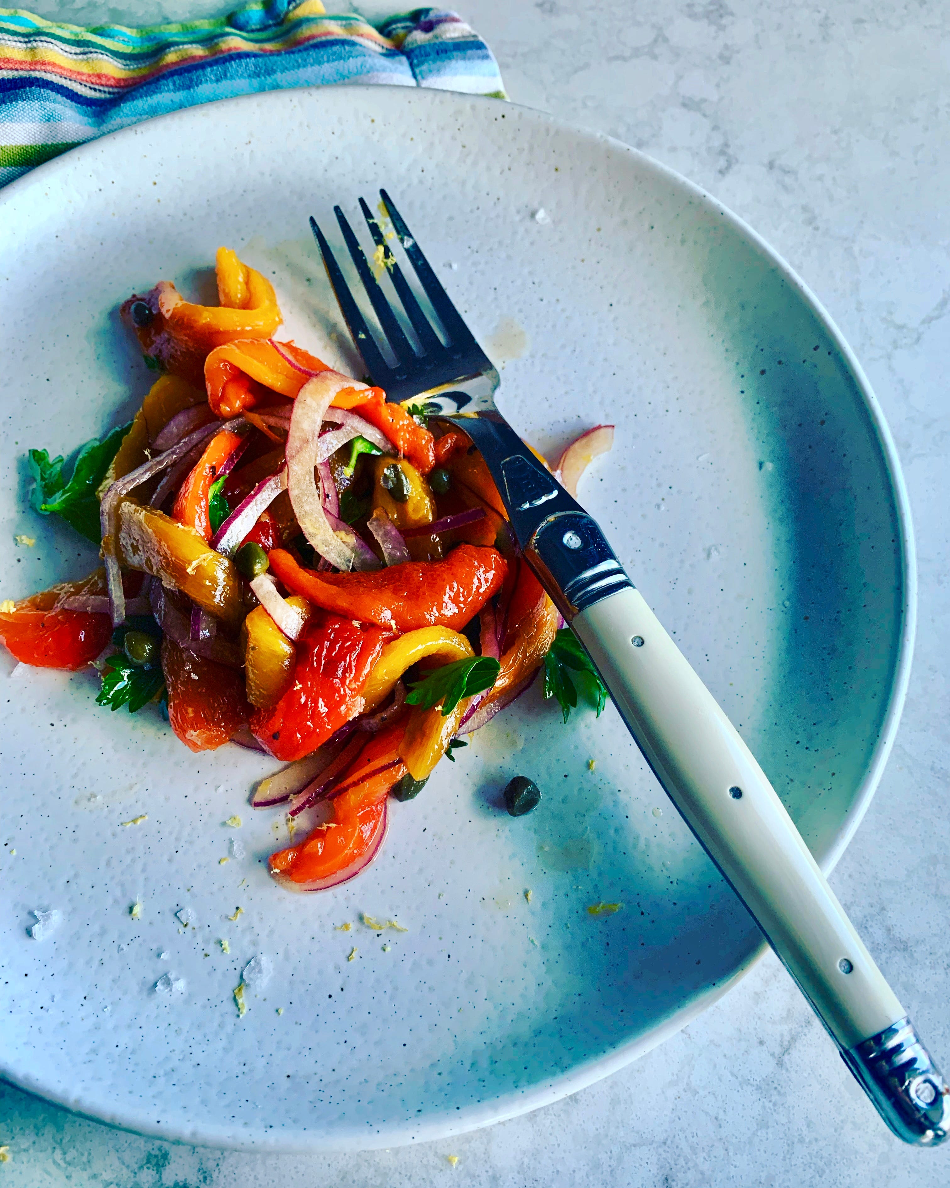 It's Pepper Week in the Department of Salad - by emily nunn