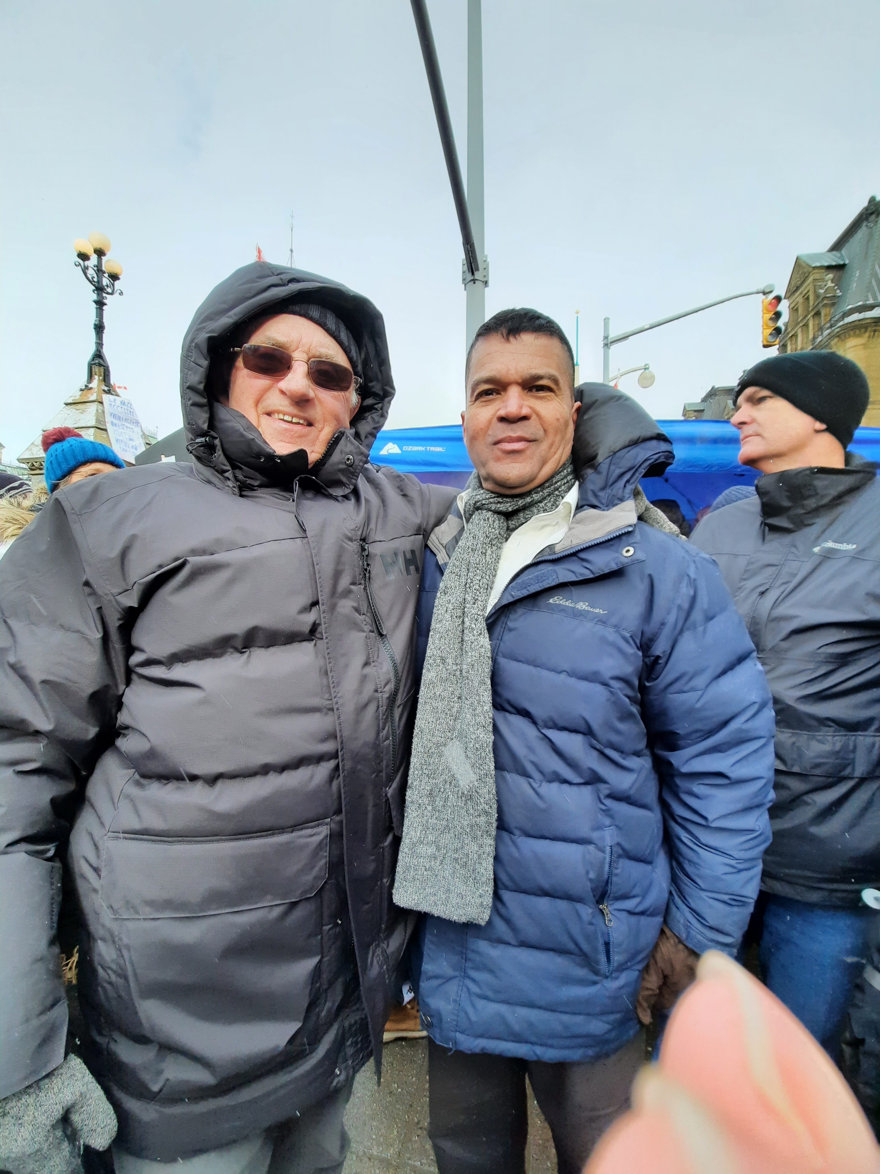 Dr. Paul Alexander photos Ottawa truck convoy February 12th 2022 with ...