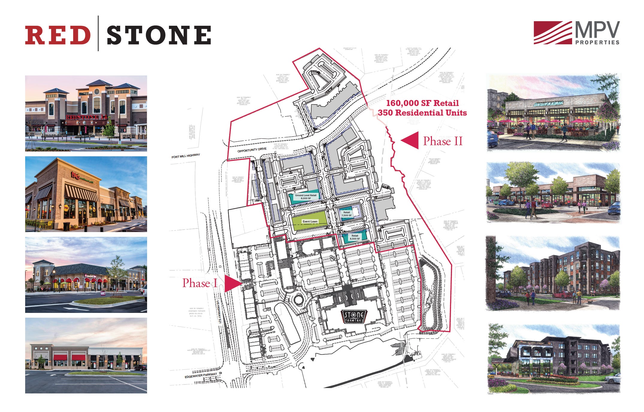Summary and updates of the mixed-use developments coming to Indian Land