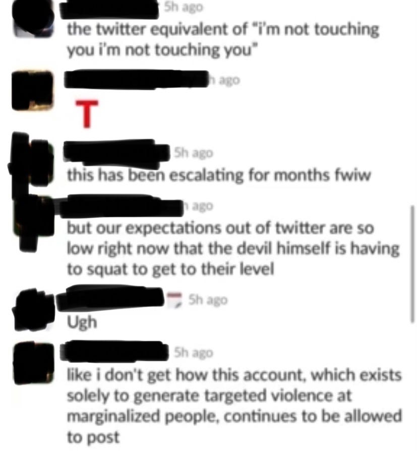 Leaked internal messages show Twitter employees debating whether to ban ...