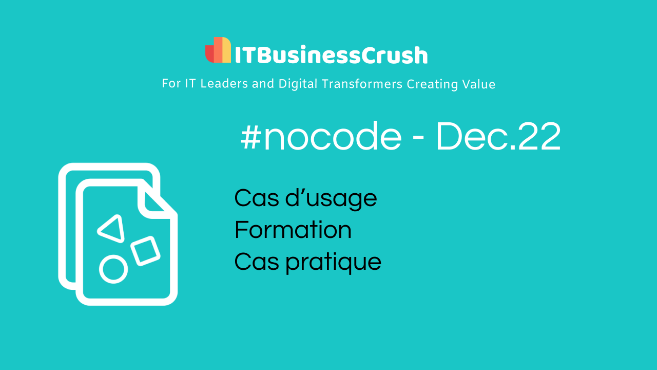 Nocode Remplacer Son Application Digitale Propriétaire Par Des Outils Nocode