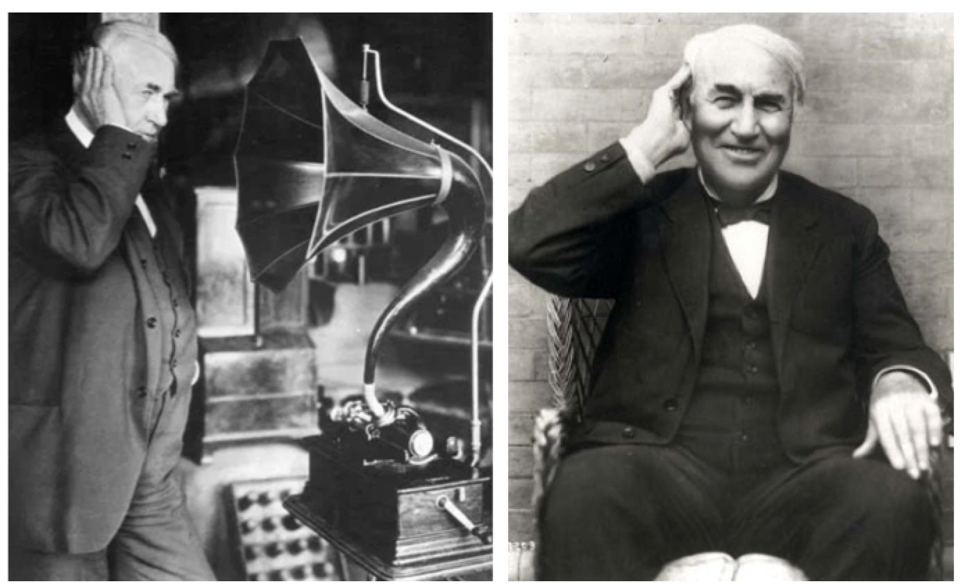 How Thomas Edison Changed Singing - by Ted Gioia