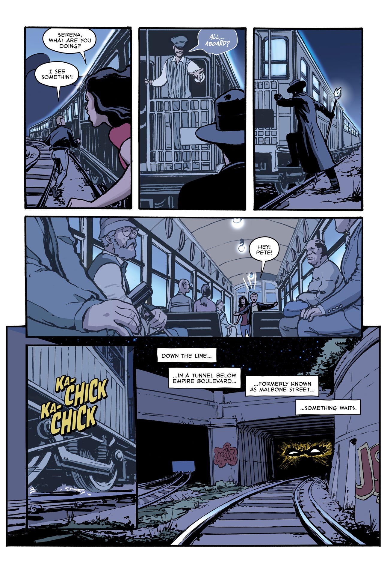 Tales of the Night Watchman: "The Ghost Train" Part 2