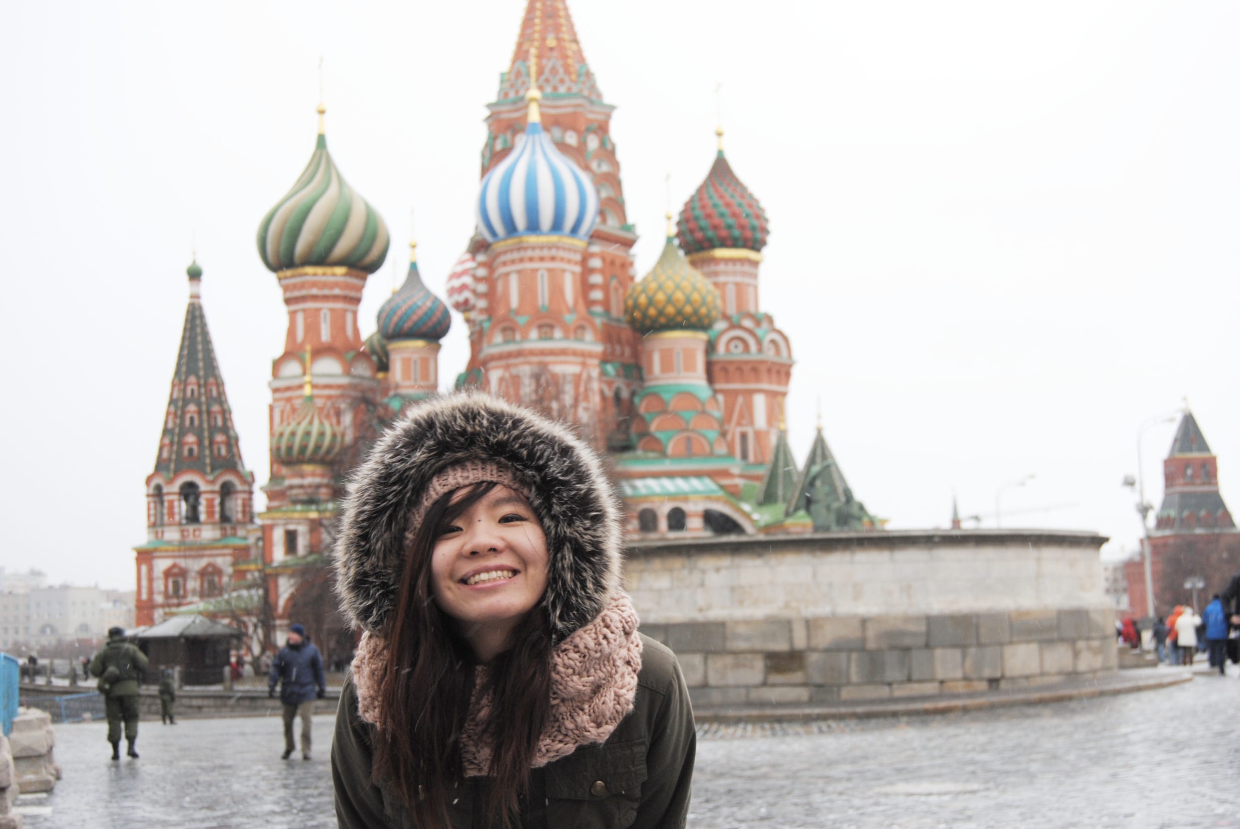 The ring roads of Moscow and Beijing - by Coco Liu