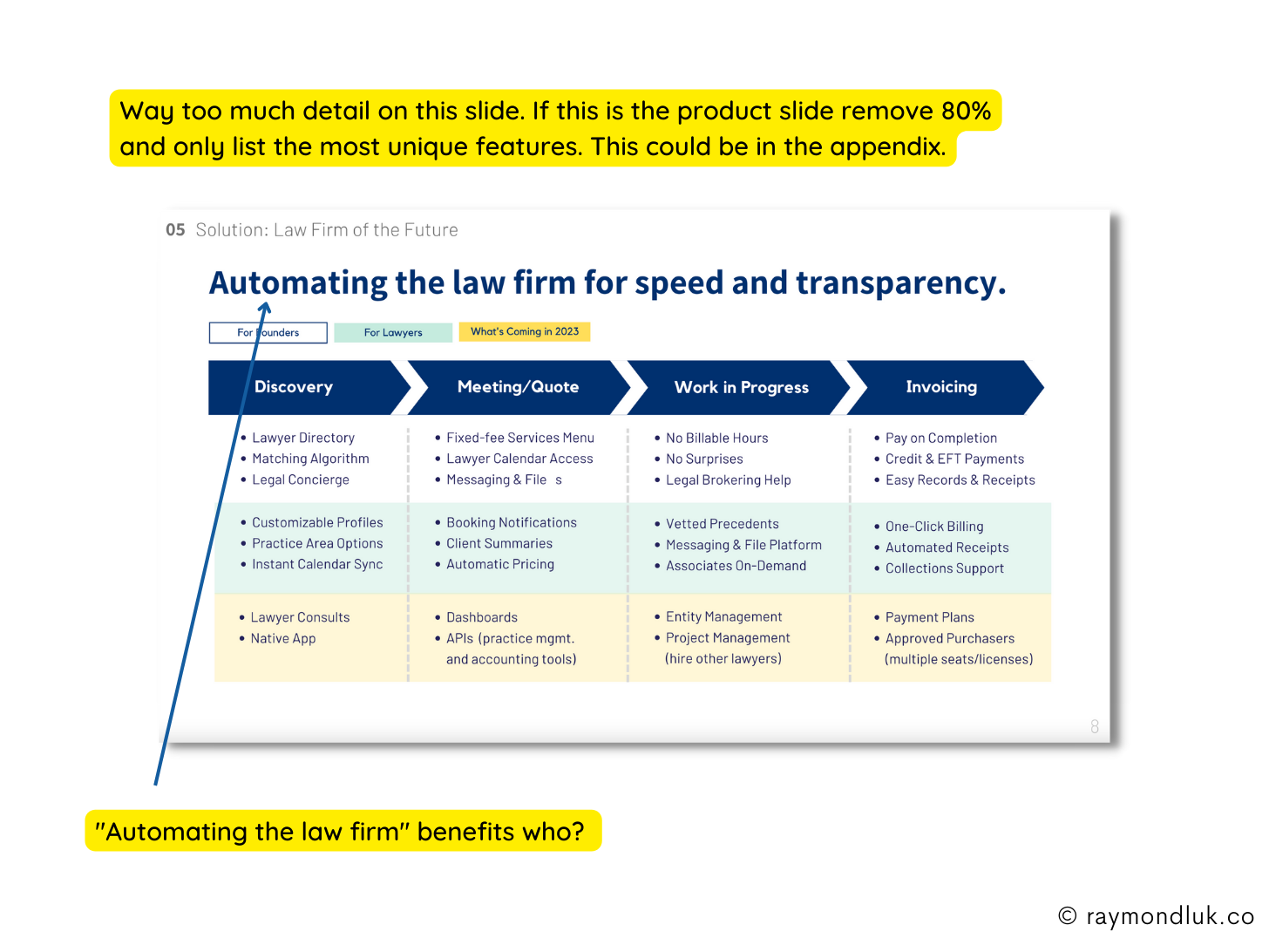 Pitch Teardown: the Goodlawyer Seed Deck - by Raymond Luk