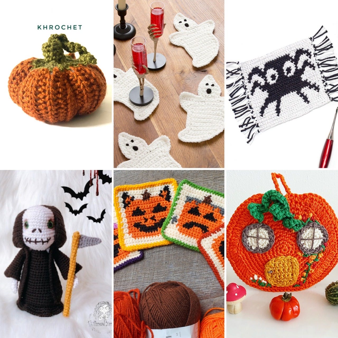 My Ultimate List of Free Patterns for Halloween