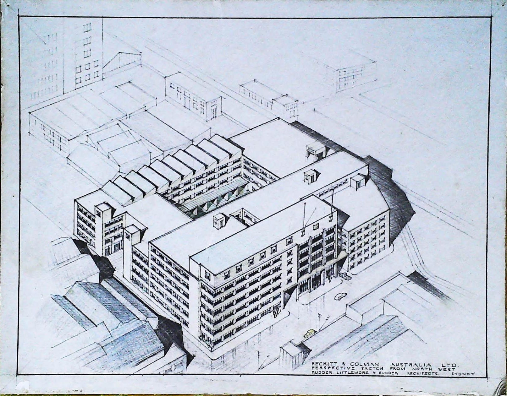 When drawings were drawn, and Architects were artists. A family mystery.