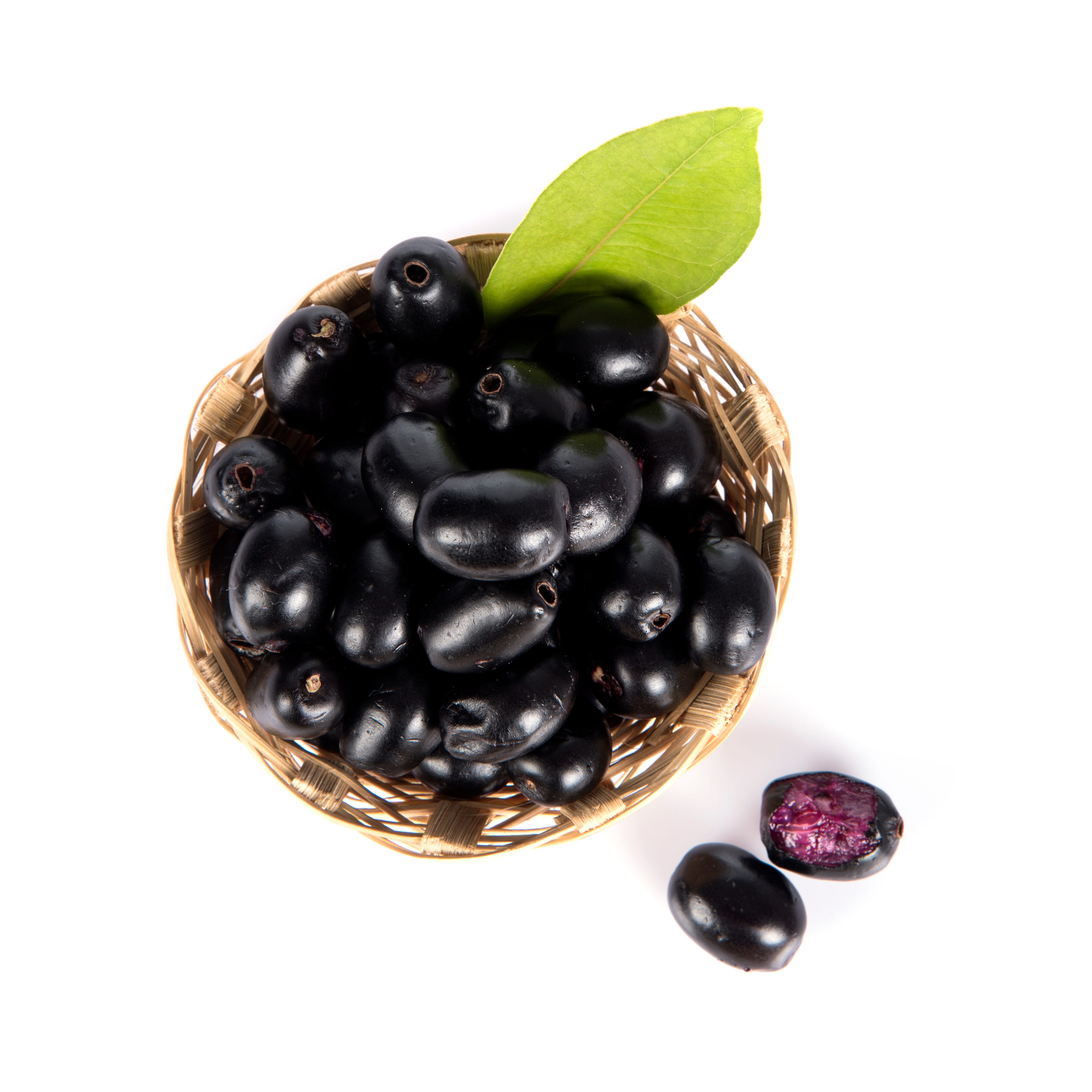 Jamun, a popular Indian summer fruit - by Giridhar Pai