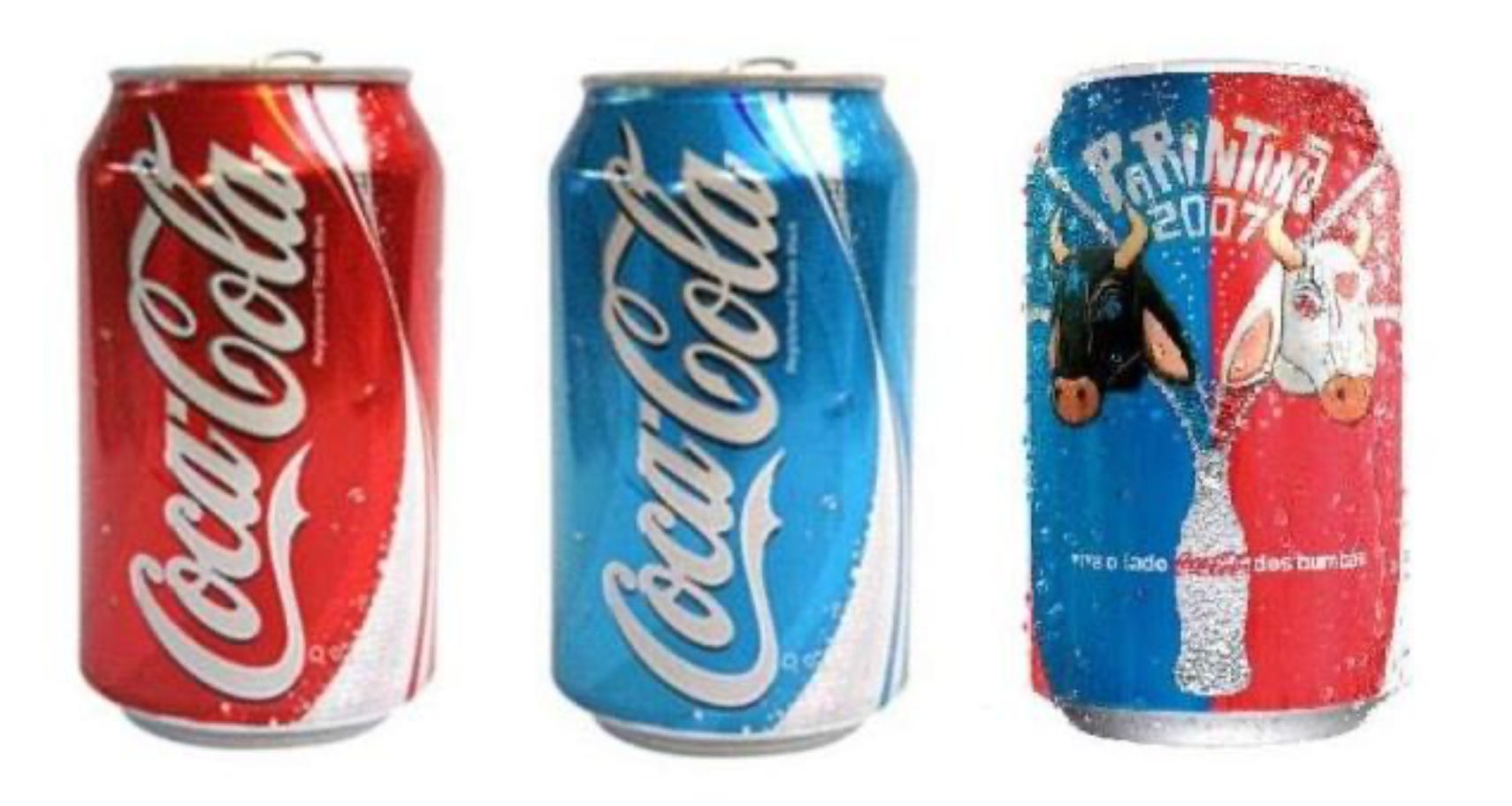 A única Coca-Cola azul do mundo? - portal waffle