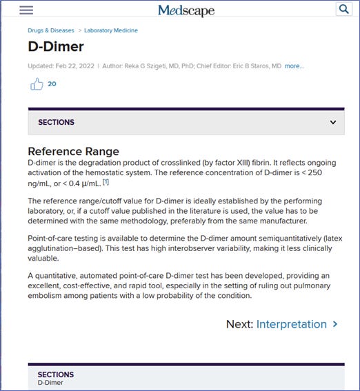 Forensic Evidence From the Clotshot - by Dr. Colleen Huber