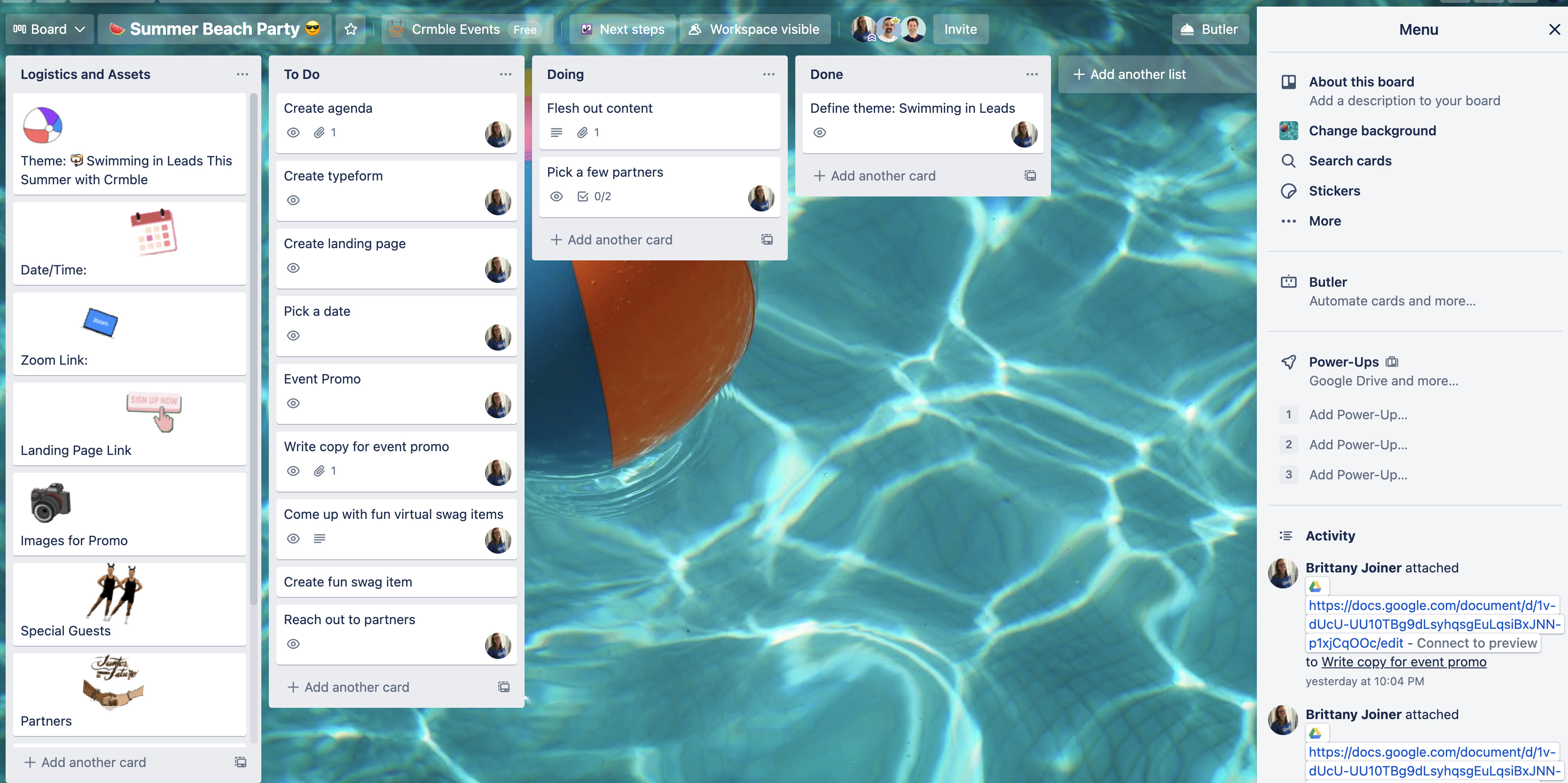 Using Trello to Plan an Event - by Brittany Joiner