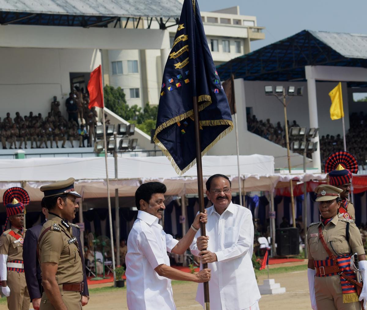 Tamil Nadu: Dharmapuri DSP gets opportunity to carry 'President’s Colours'