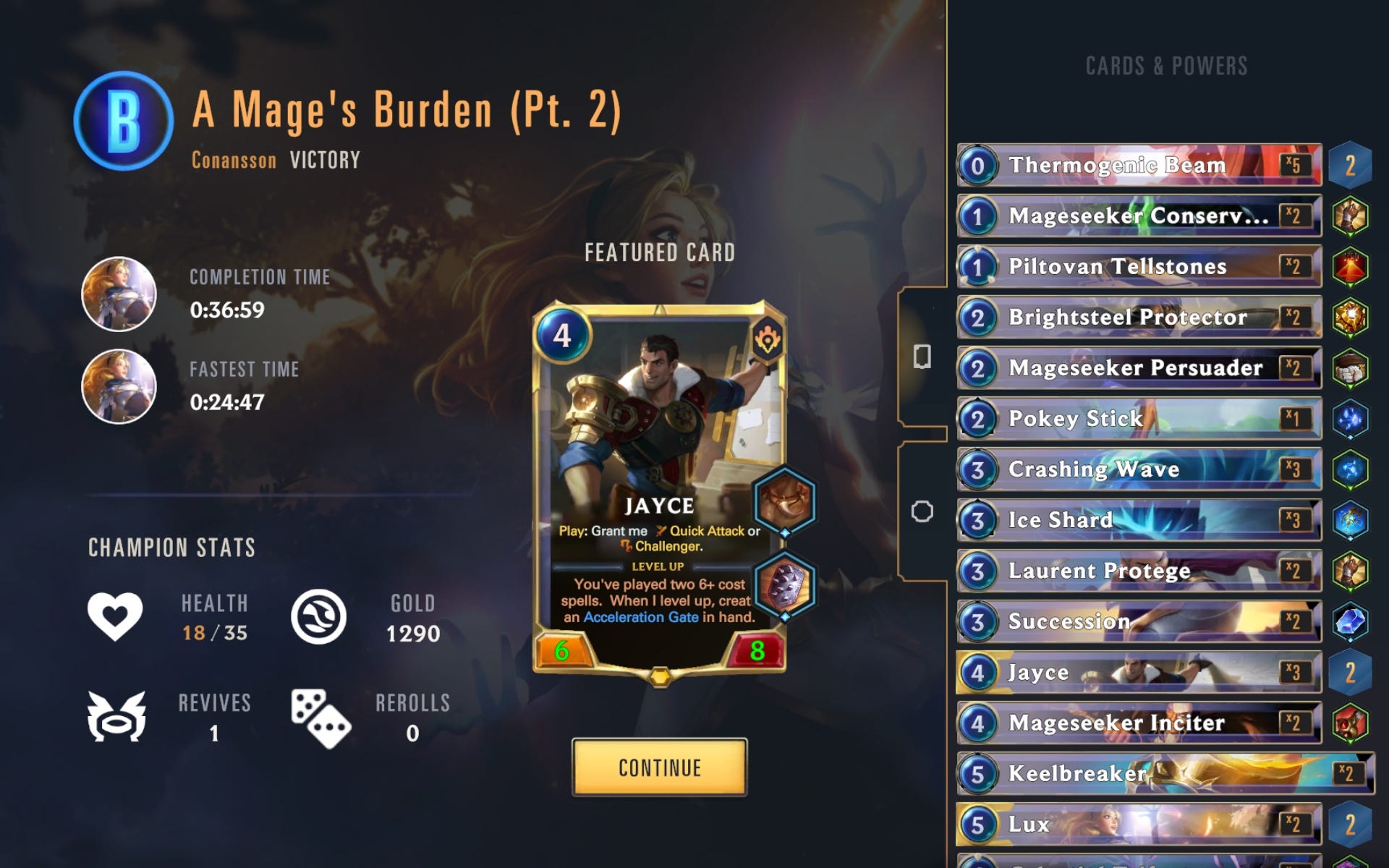 How I milled every encounter in Path of Champions