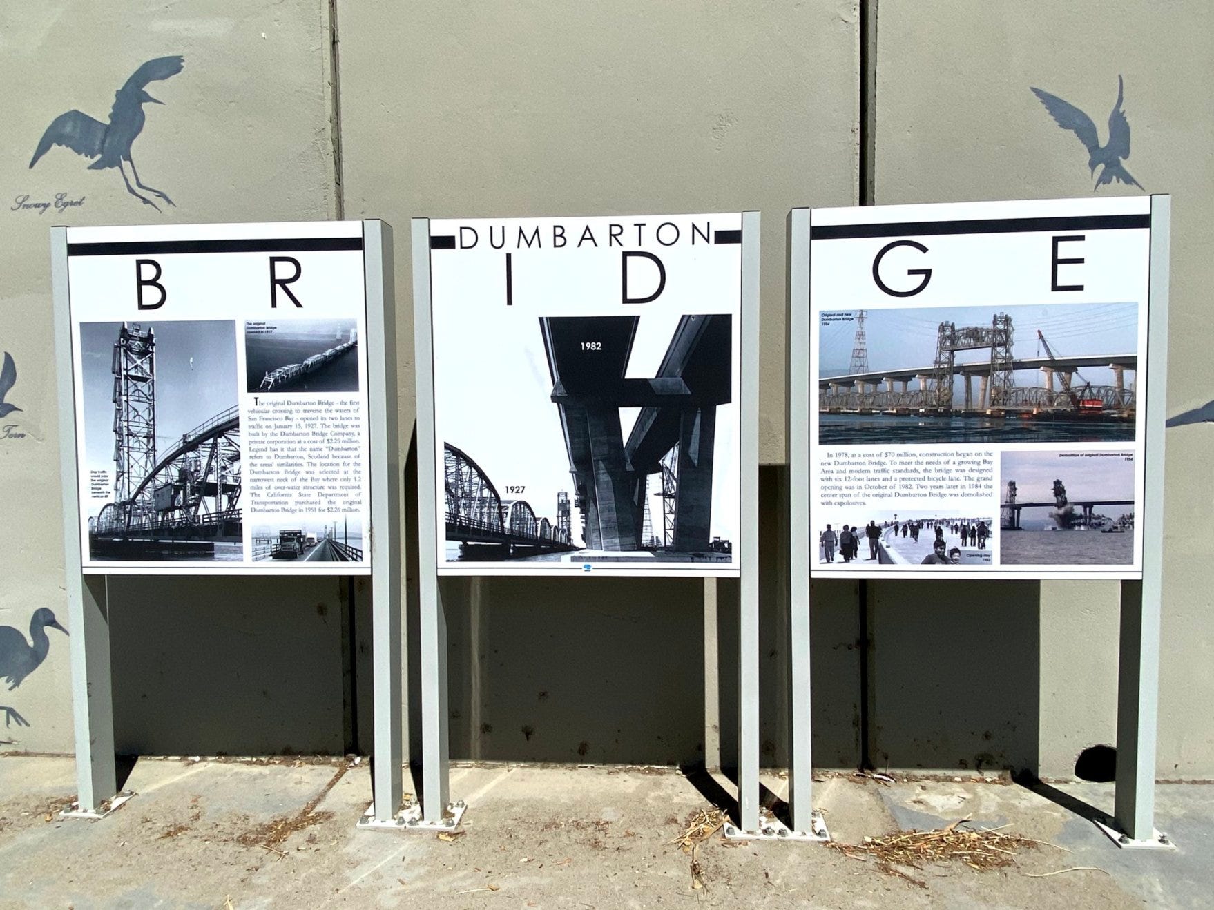 Below Dumbarton Bridge - by Smita Kolhatkar
