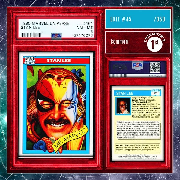 One of the most iconic trading card sets of all time, the 1990 Marvel ...