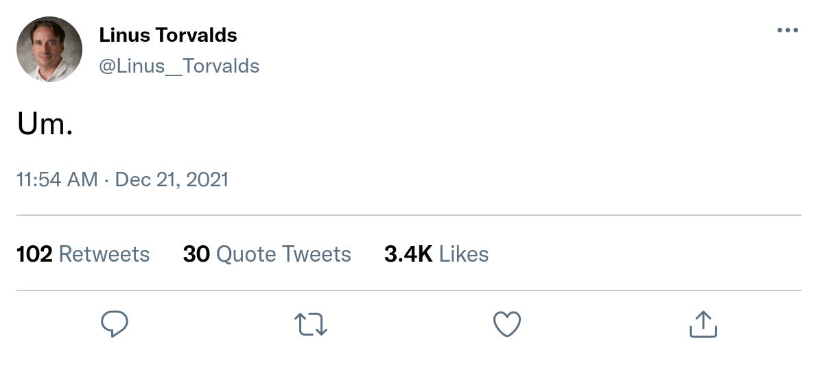 Linux Foundation releases Linux as NFT - by Bryan Lunduke