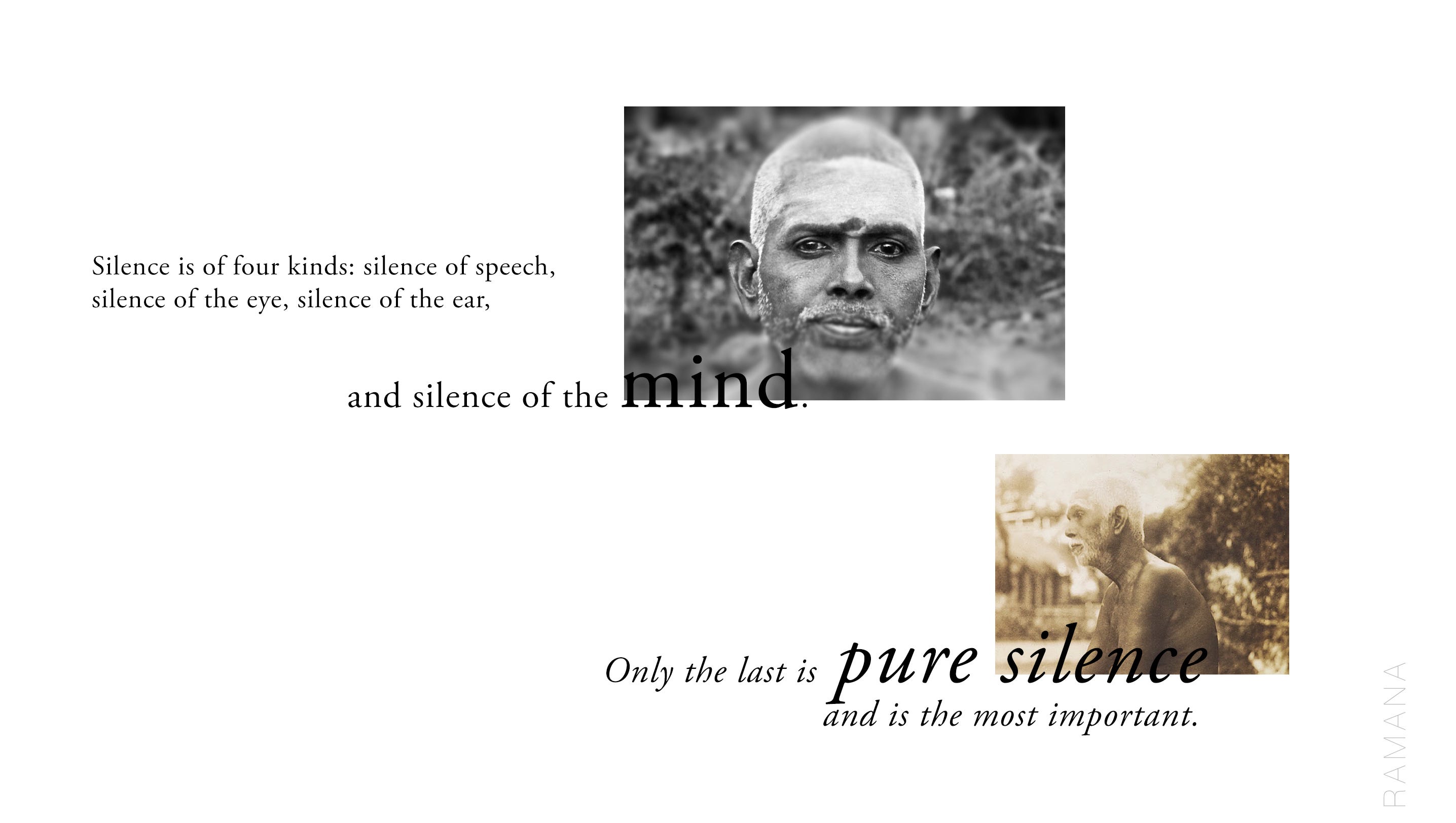 Pure silence - by Andō - Silentium