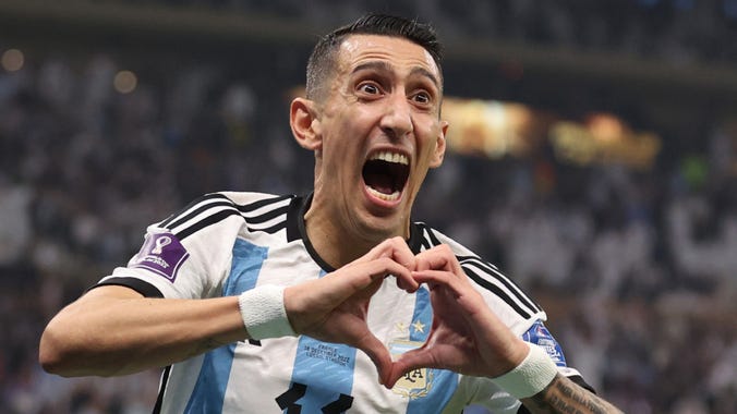 Poetry, Poetic Justice and Angel Di Maria’s World Cup Final Goal in 2022