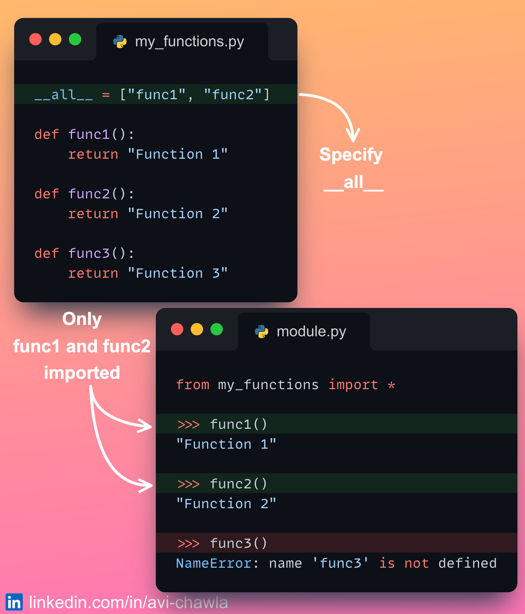 Prevent Wild Imports With __all__ in Python - by Avi Chawla