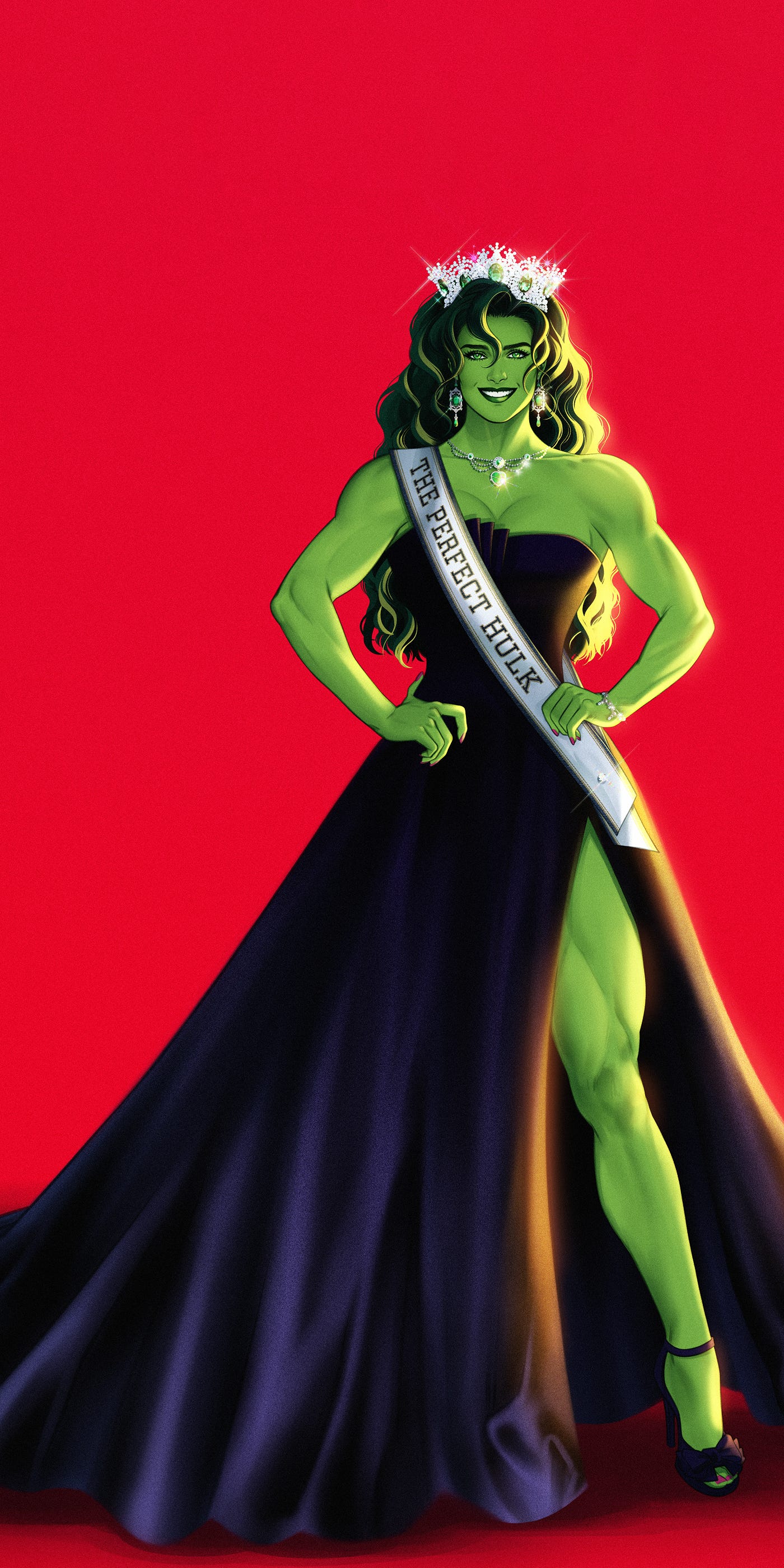 She-Hulk #8 Cover - by Jen Bartel - JENBARTEL.CLUB 🌈