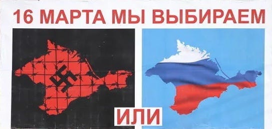 Fact check: The Russians 'invaded' Crimea in 2014.