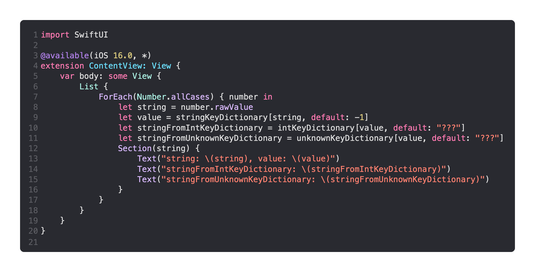Use The New Type Placeholder Declaration With Underscores