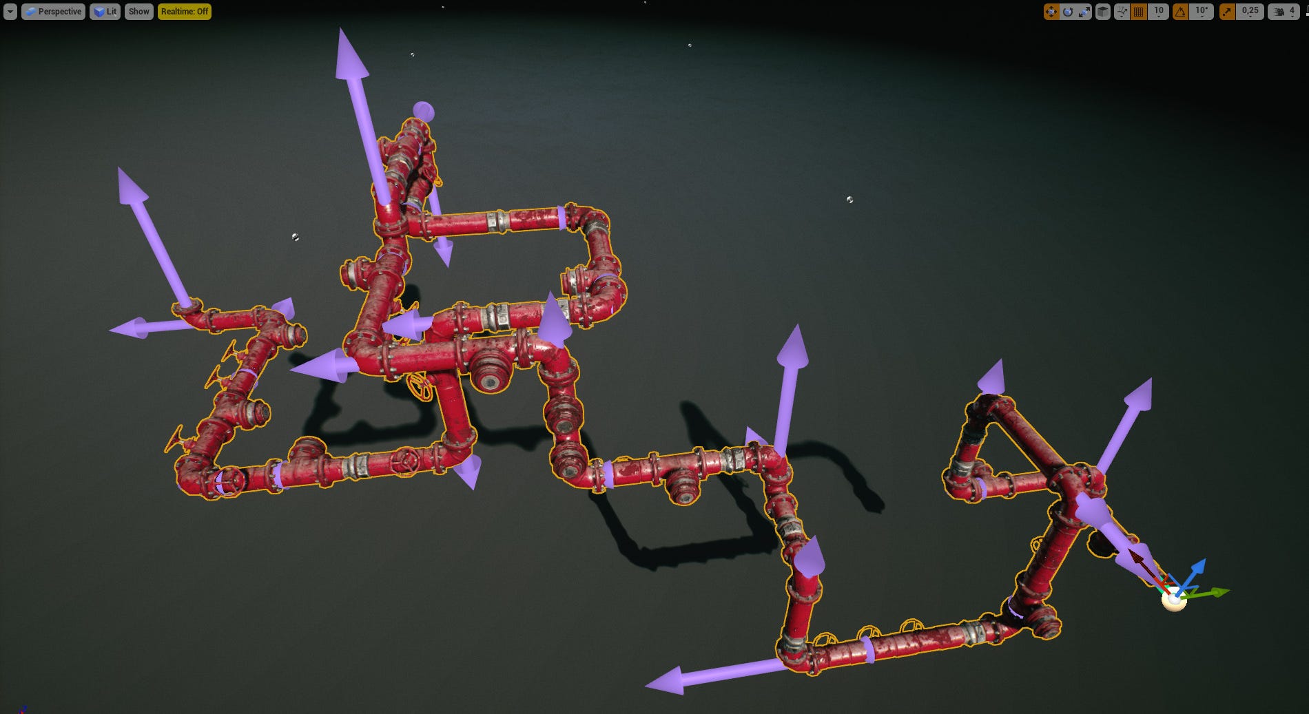 Pipe Generation System - by kimmo kaunela