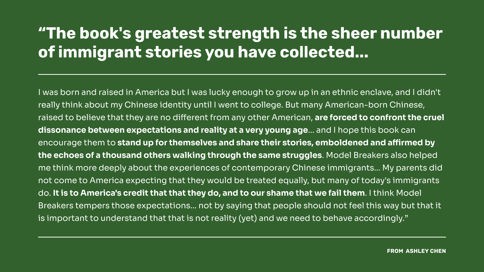 Model Breakers | Charlene Wang | Substack