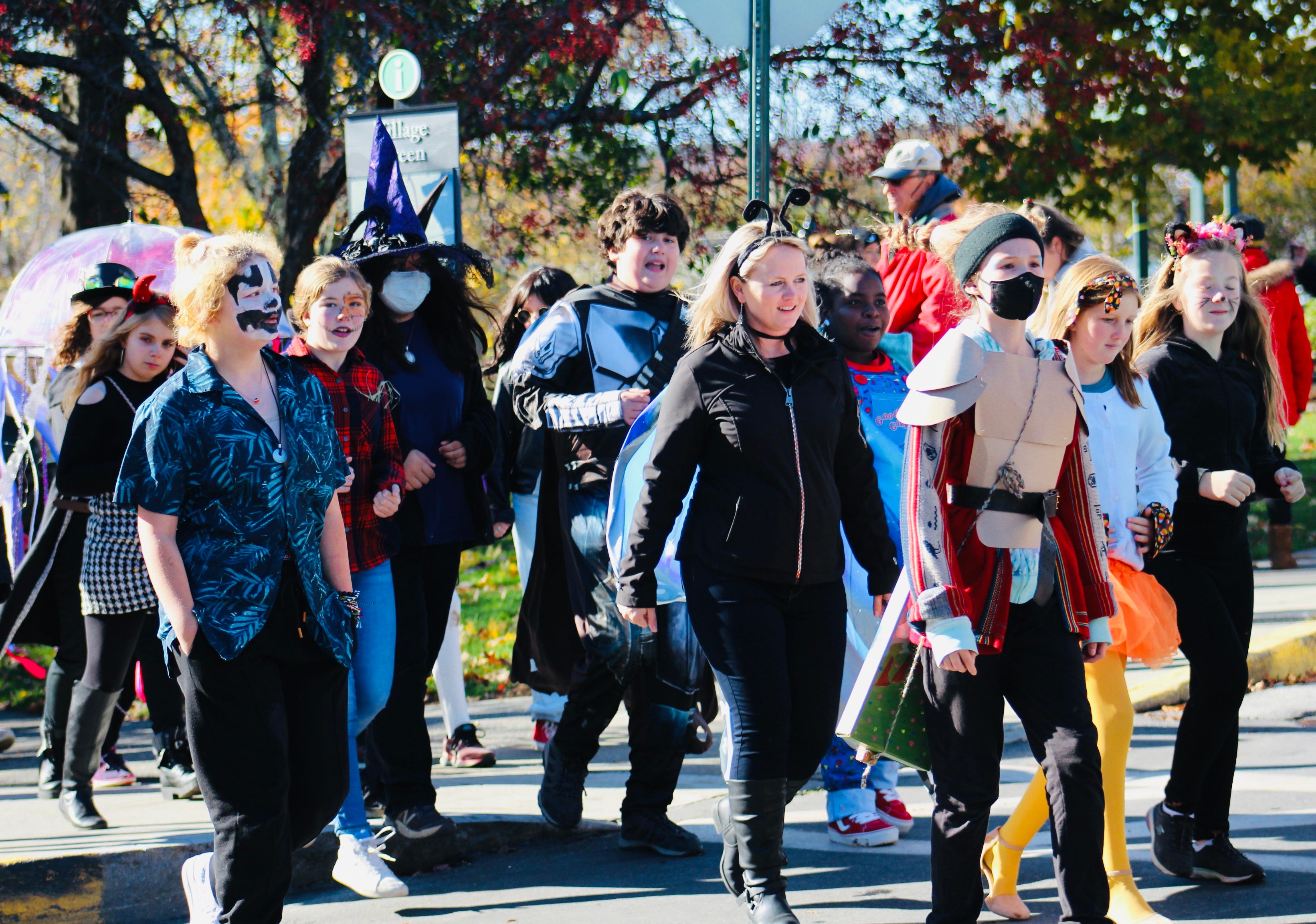 Conners-Emerson Halloween Parade - by Carrie Jones