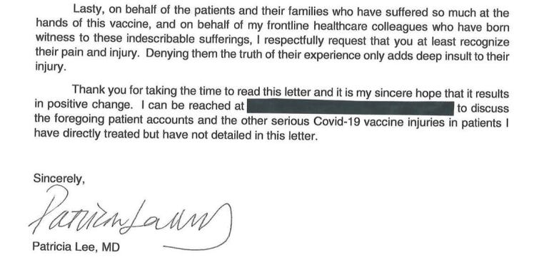 Doctor Pens Letter To CDC & FDA Over Multiple Patients COVID Vaccine ...