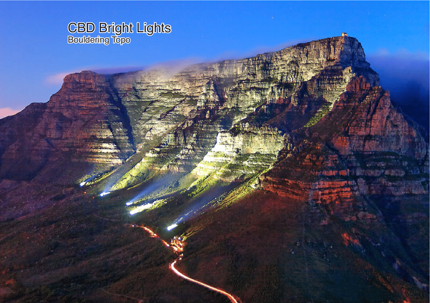 Table Mountain CBD Bright Lights Boulders
