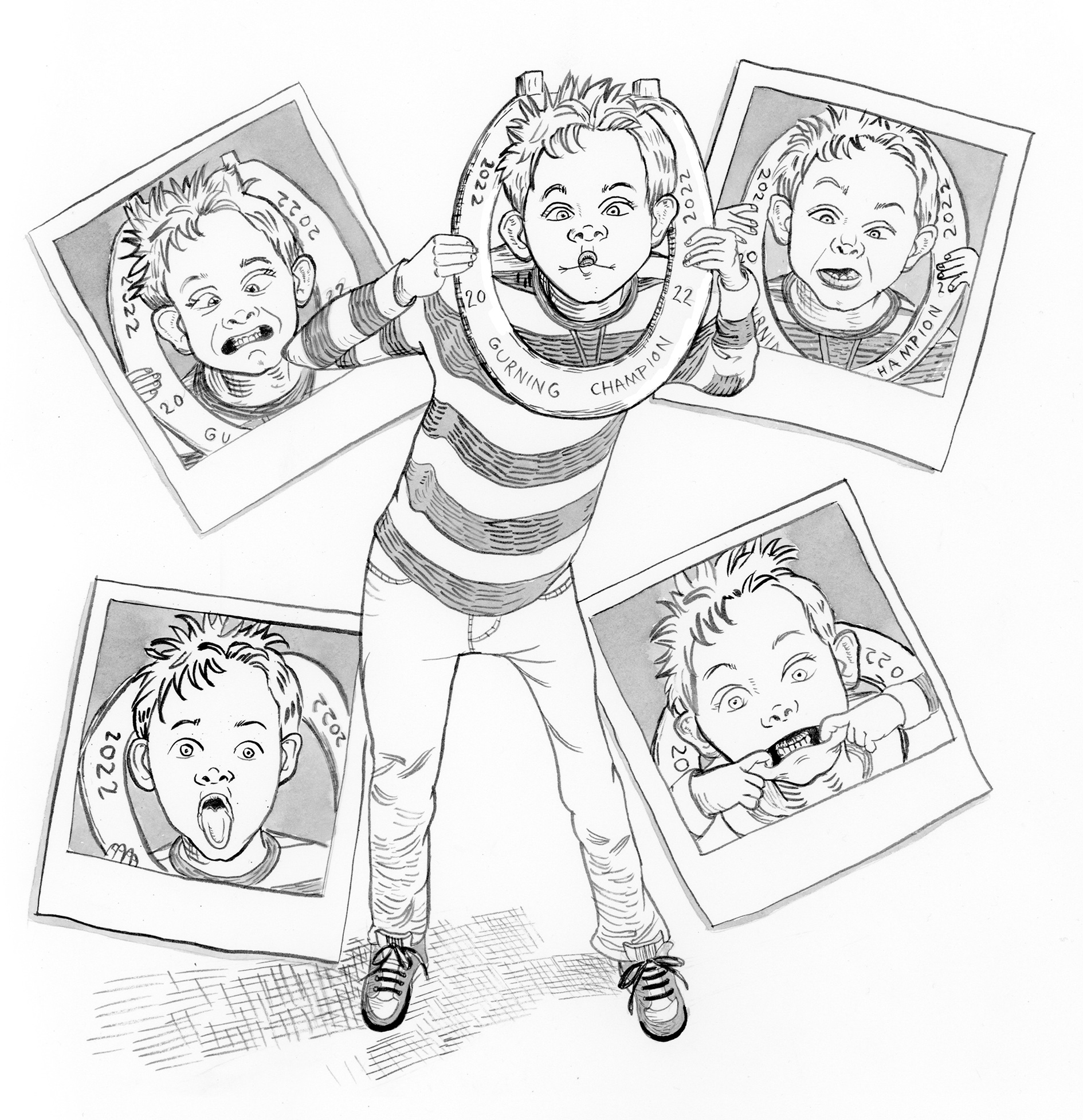 The one where I made my husband gurn... - by Chantelle Holt