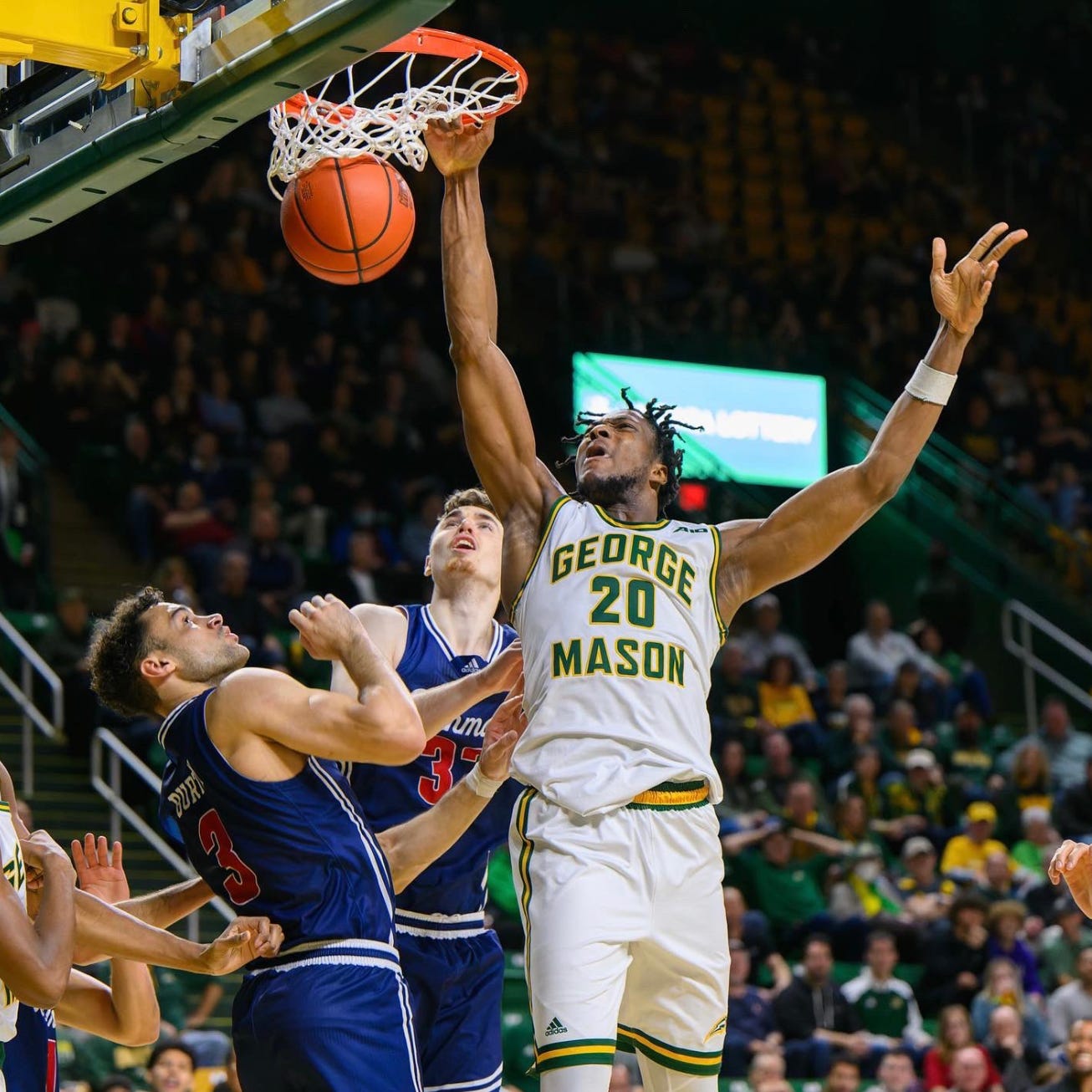 George Mason opens A-10 action with win over Richmond 62-58