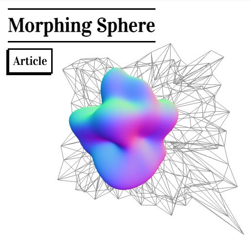 Morphing Spheres and Phyllotactic Spirals - by Chris Ried