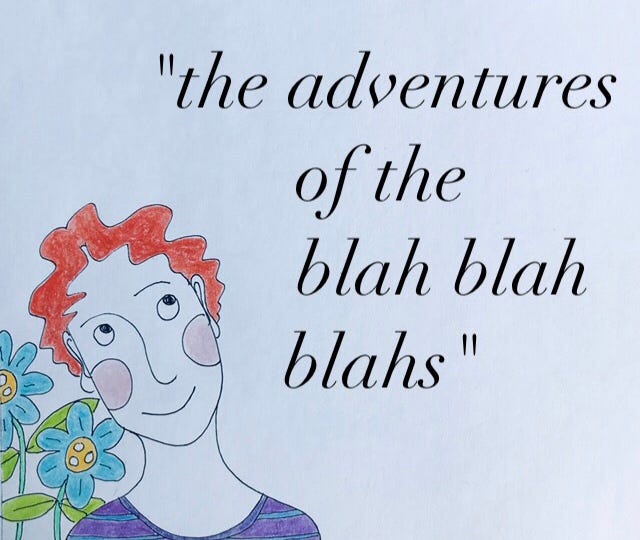 the adventures of the blah blah blahs - by Elizabeth