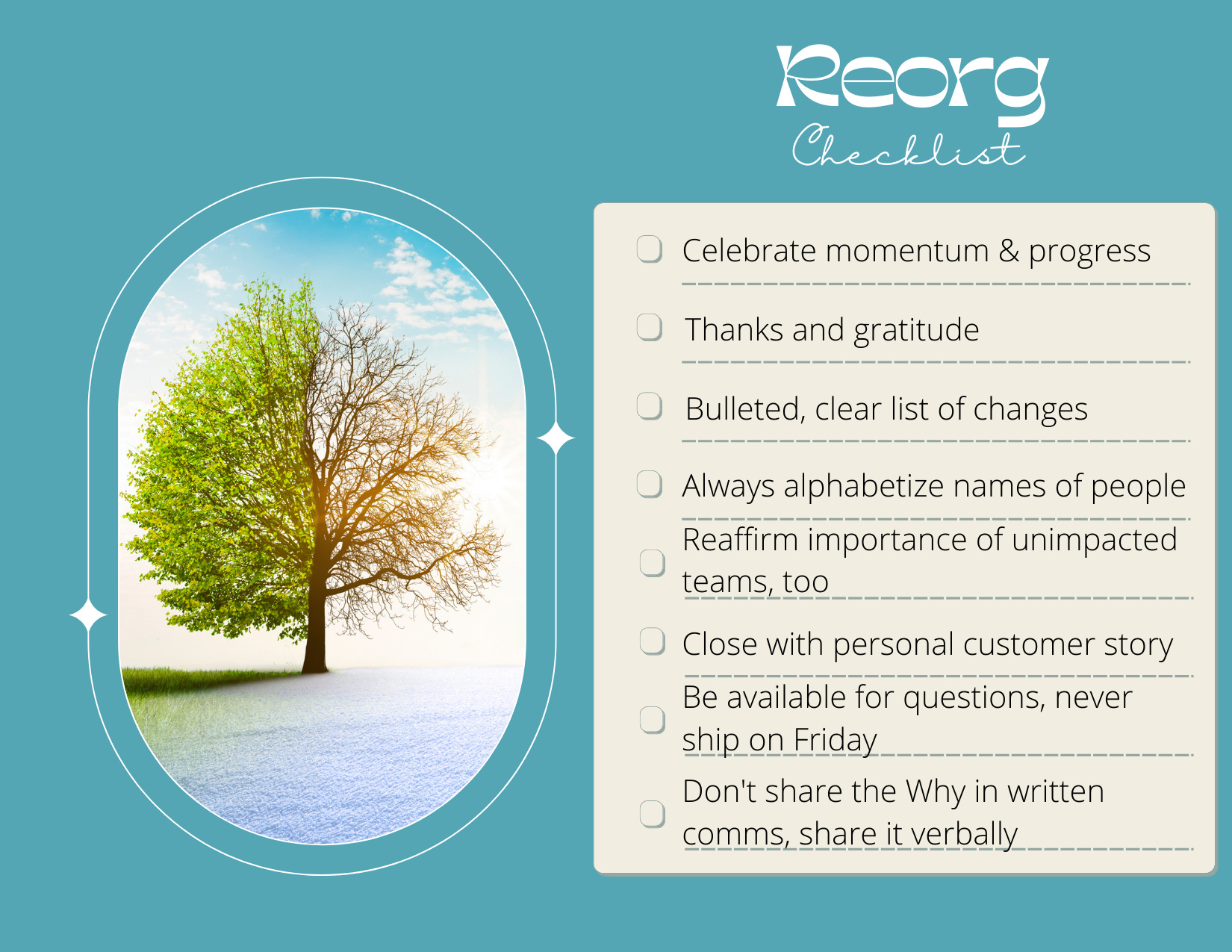 🐝Survival Tips for Team Leaders: Reorg Edition