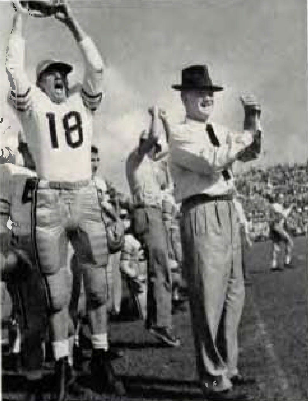 The Good Old Days of Sideline Gear