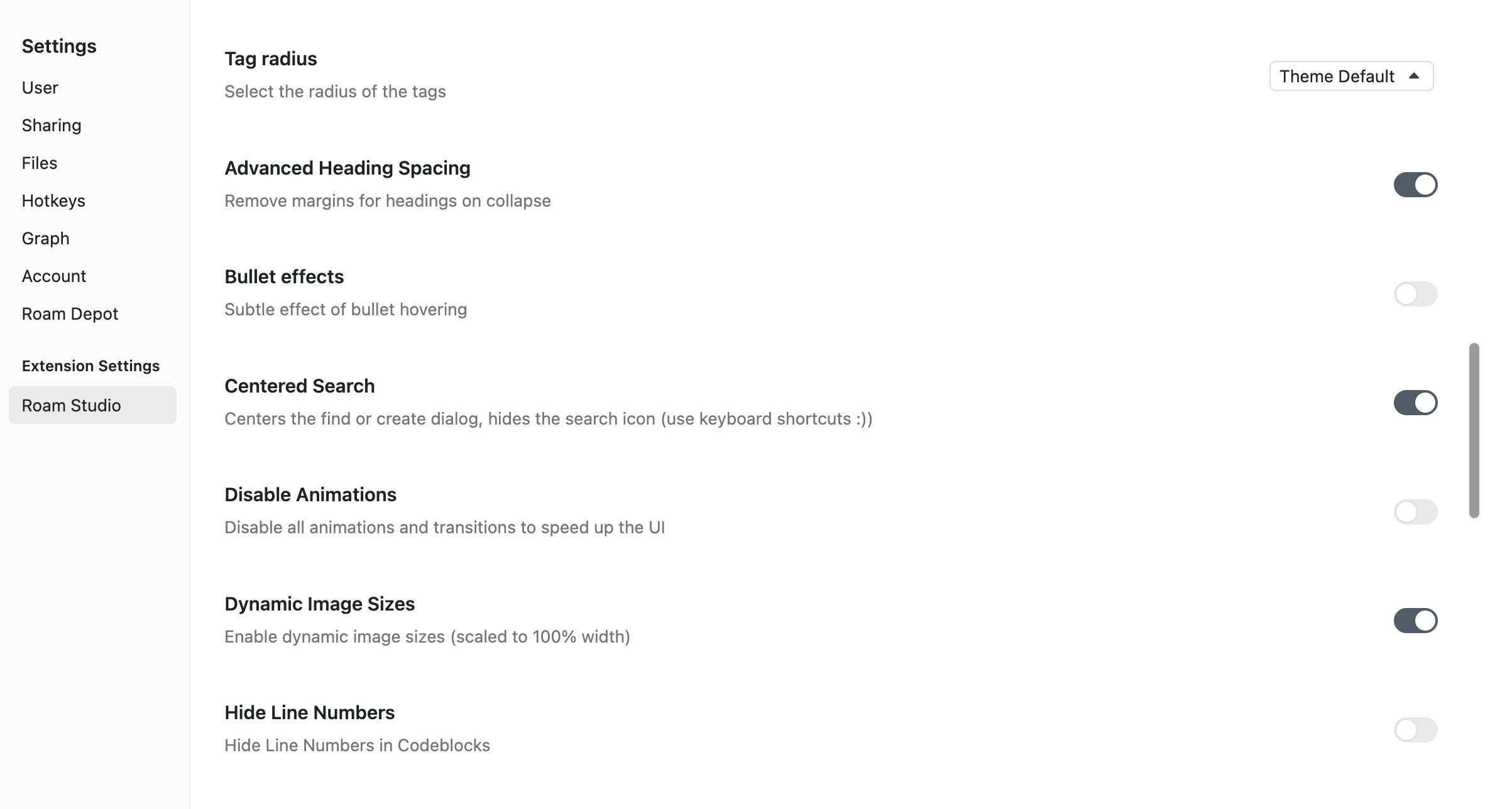 The famous Craft theme is now available in Roam Research