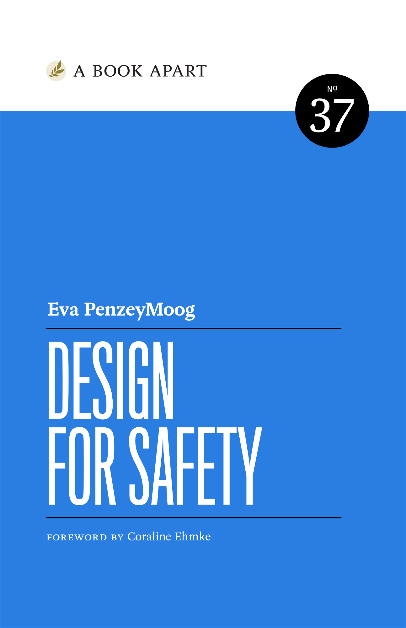 Sneak peak of my book, Design for Safety