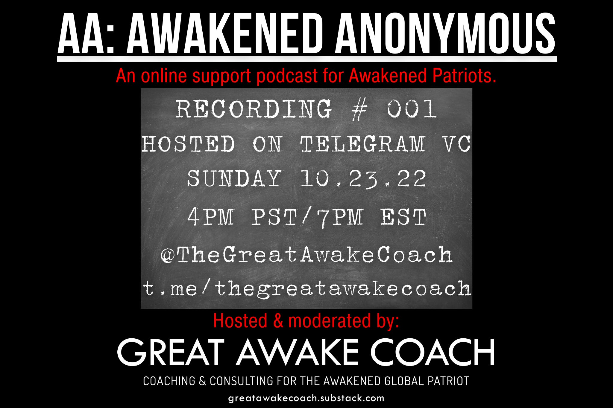 AA: AWAKENED ANONYMOUS