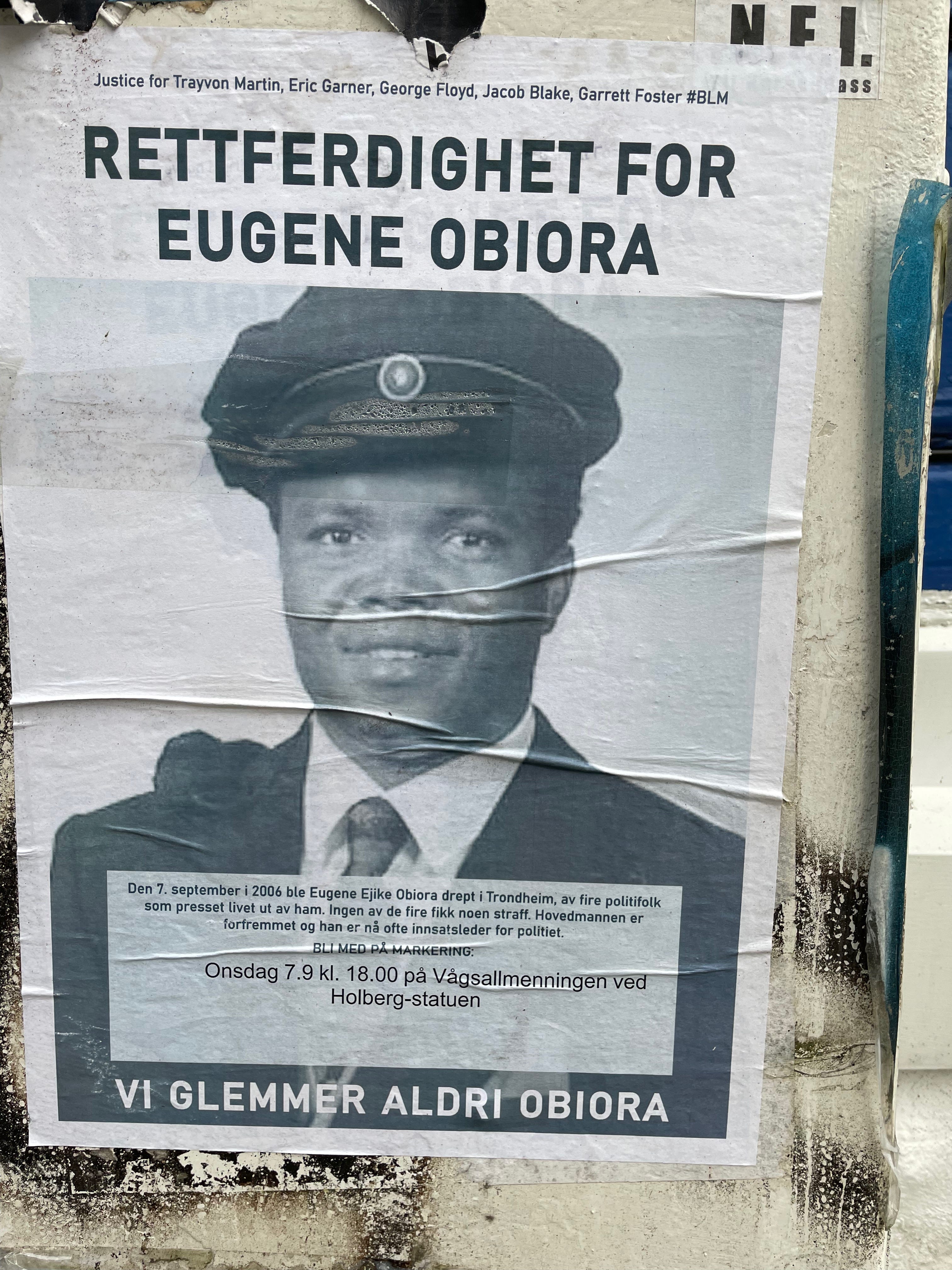 Justice for Eugene Obiora - by Lisi Owen