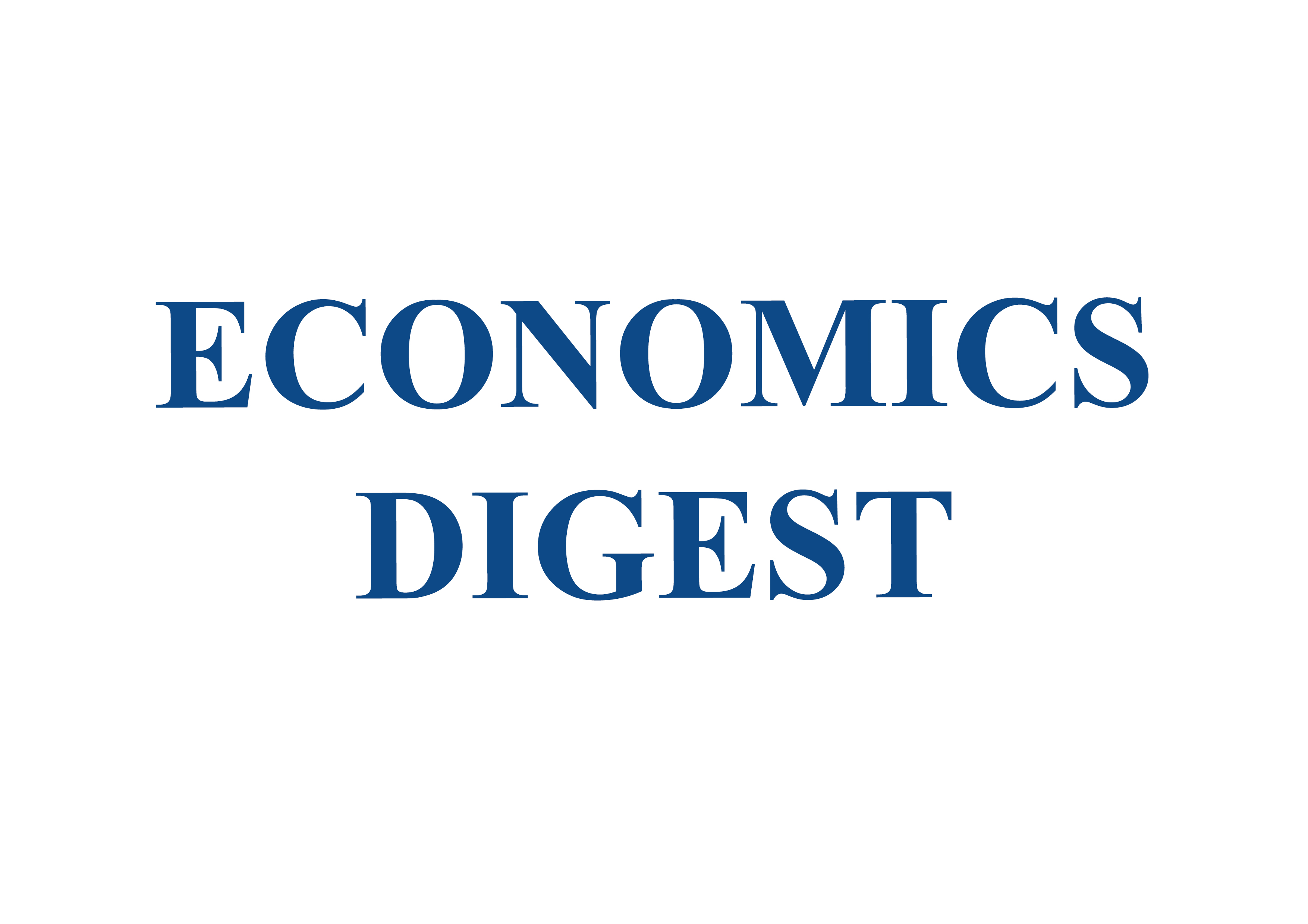 About - Economics Digest