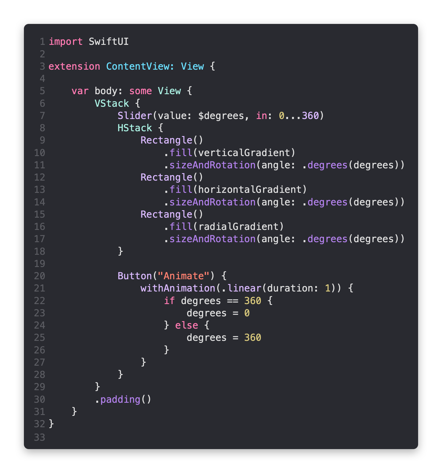 Use .hueRotation To Colour Shift Using An Angle