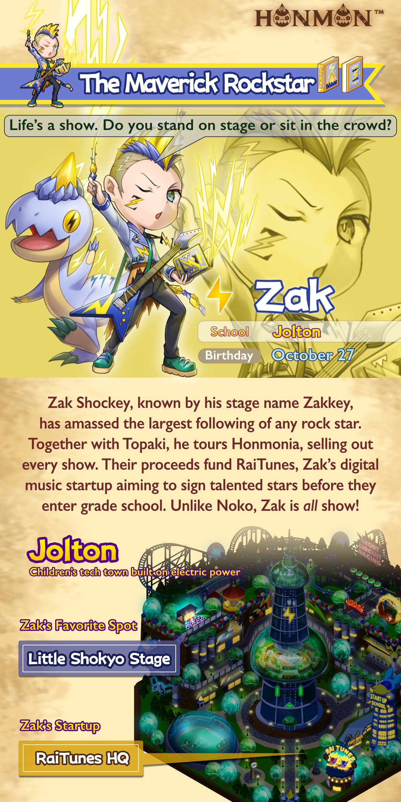 ⚡️ Zak 🎸 - The Honmoner