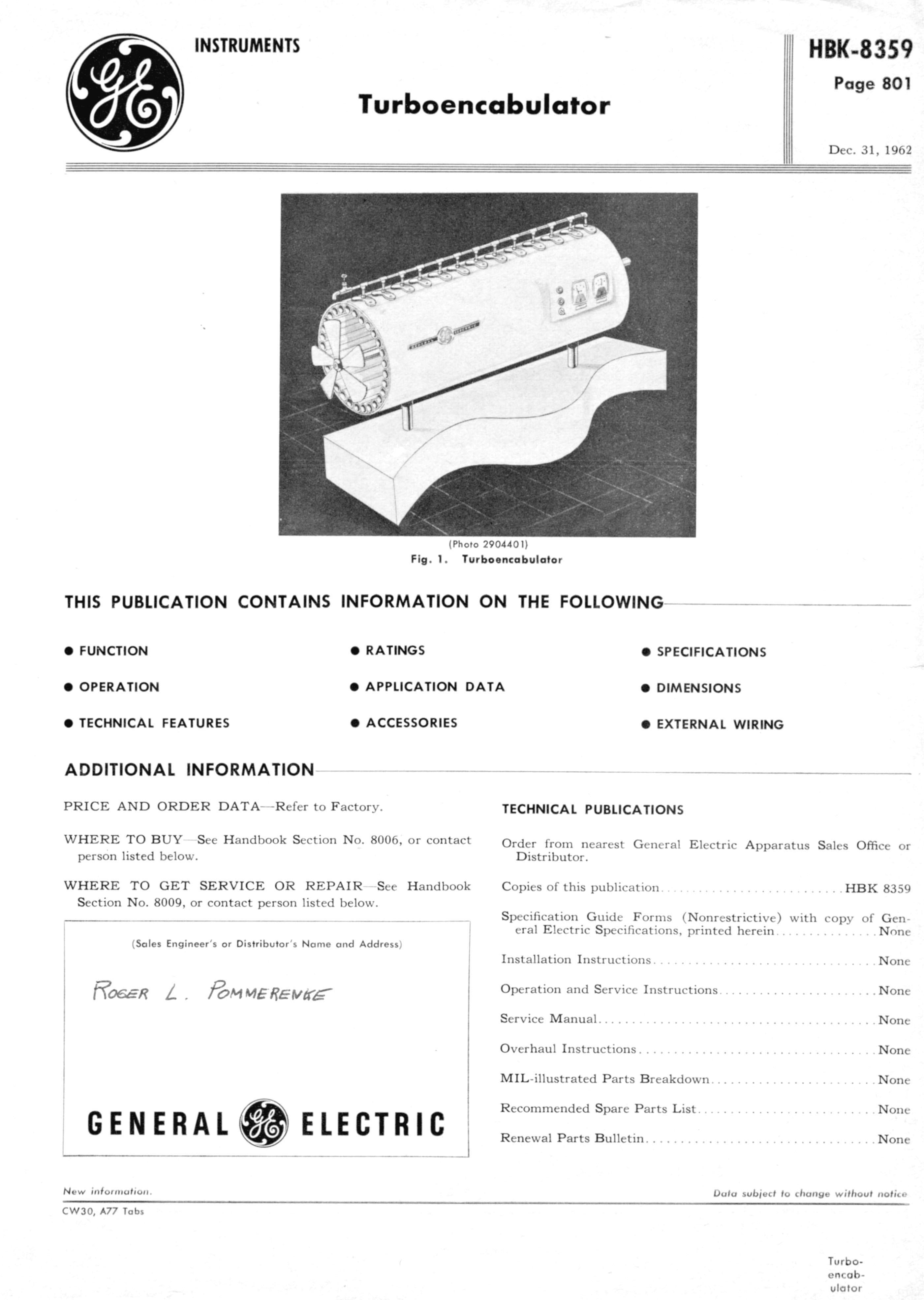 The Turbo Encabulator -- The best technobabble... ever.