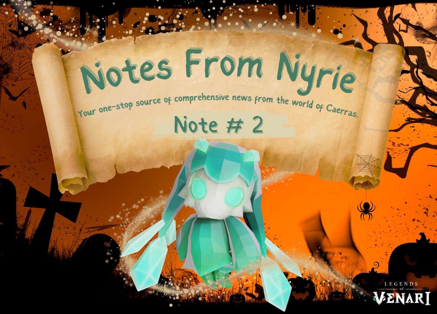 Notes from Nyrie: Note #2 - by Legends of Venari